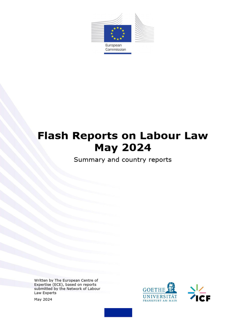 Flash Reports On Labour Law May 2024: Summary and Country Reports | PDF ...
