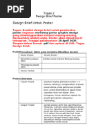 Contoh Desain Brief Proyek Kreatif | PDF