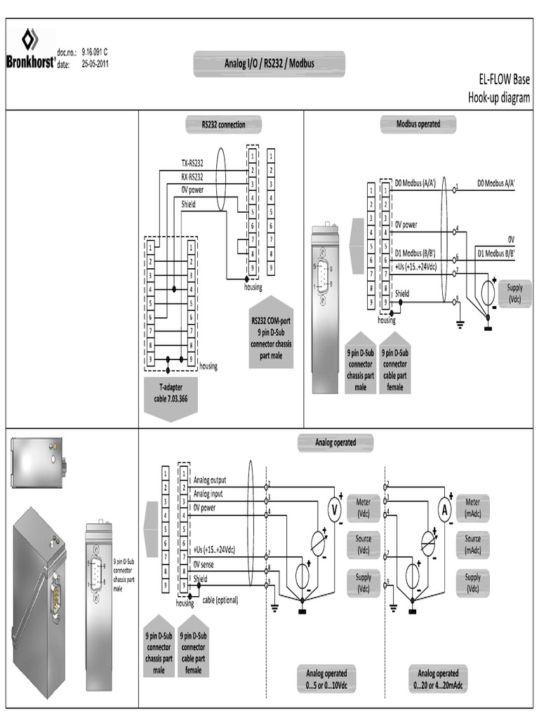 Hook Up Diagram EL FLOW Base | PDF