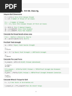 Wrench - Spanner Clearances Around Screw Heads - RoyMech | PDF | Screw