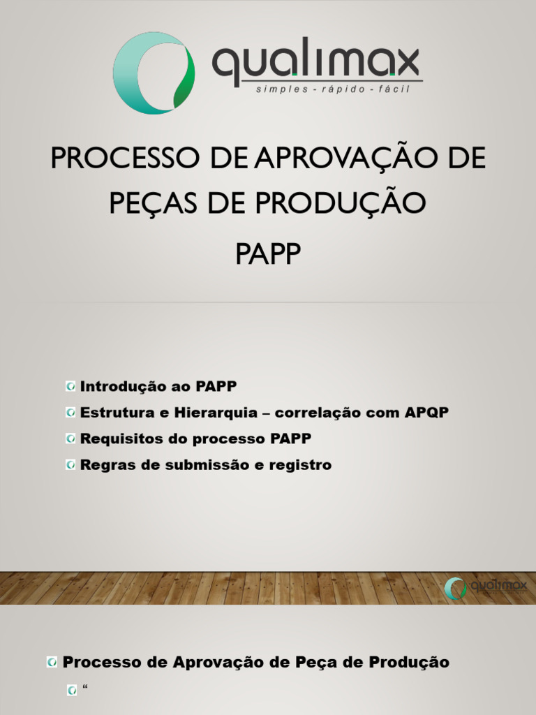 Apresentação PAPP EAD Rev13 | PDF | Dados | Engenharia