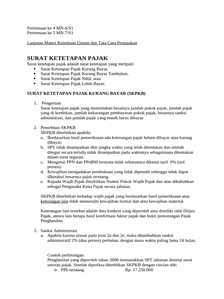 Materi Pertemuan 4 | PDF