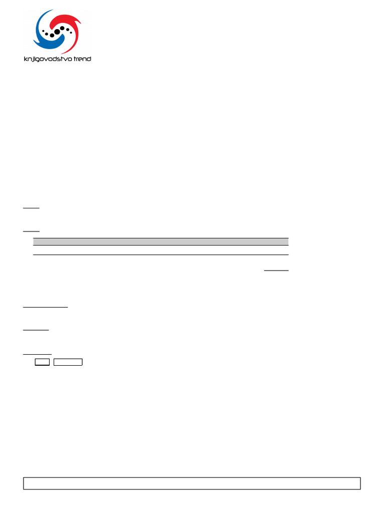 Racun-Otpremnica 334 | PDF