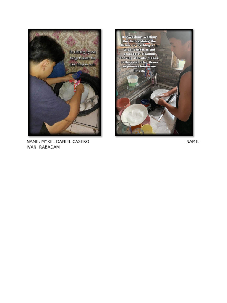 Name: Mykel Daniel Casero Name: Ivan Rabadam | PDF