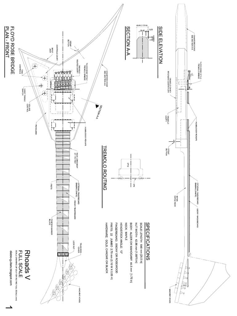 Jackson Rhoads V1 | PDF