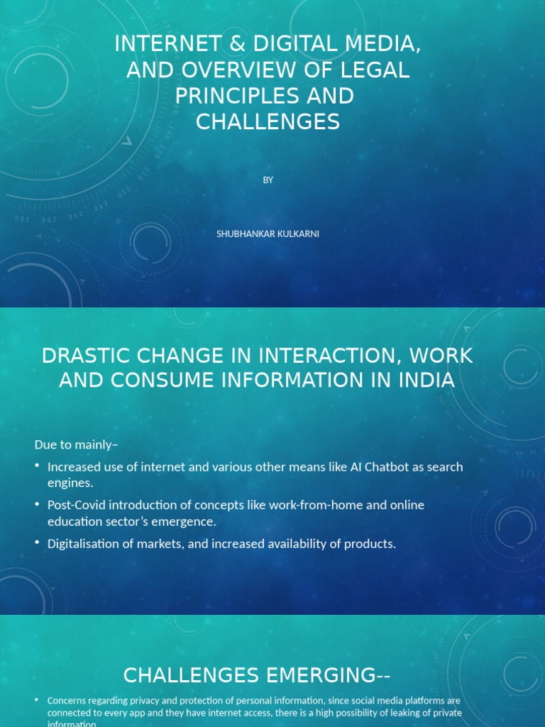 Presentation On Importance of Digital Laws | PDF | Cybercrime ...