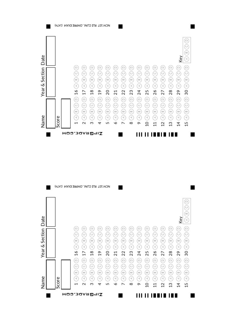 NCM 107 Rle Clinical Compre Exam | PDF