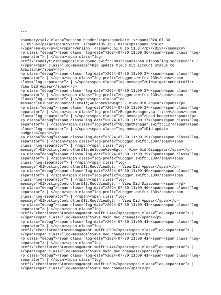 Diagnostics Log | PDF