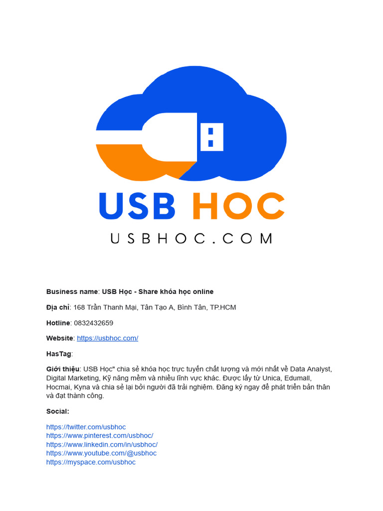 USB Học - Share khóa học online | PDF