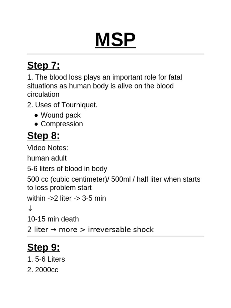 MSP | PDF