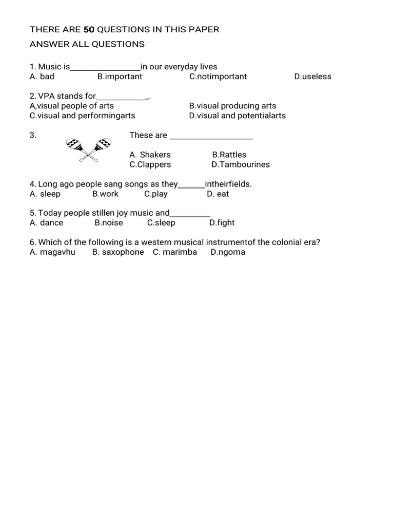 Vpa and Pe Grade 3 | PDF