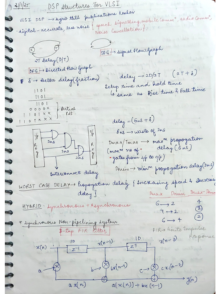 DSP Vlsi | PDF