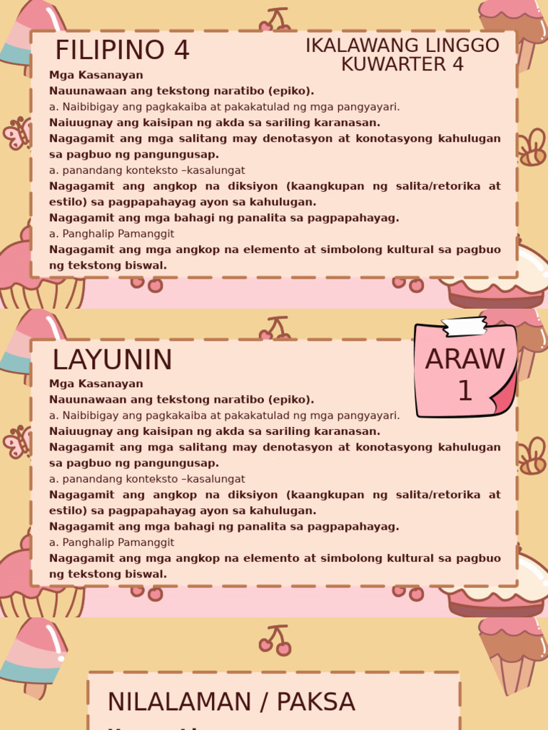 FILIPINO-Q4-W2-PPT-FOR-STUDENTS | PDF