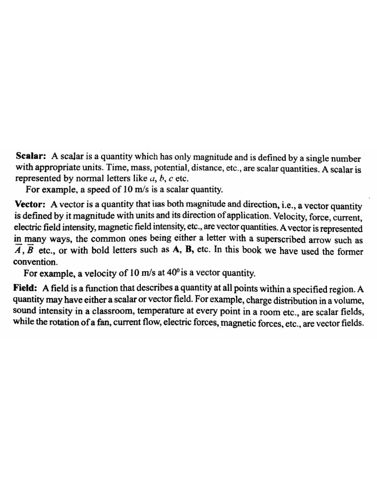 Vector Analysis & Vector Calculus | PDF