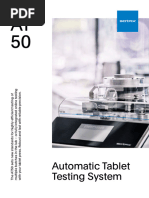 MT50 Manual Tablet Hardness Tester | PDF | Tablet (Pharmacy)