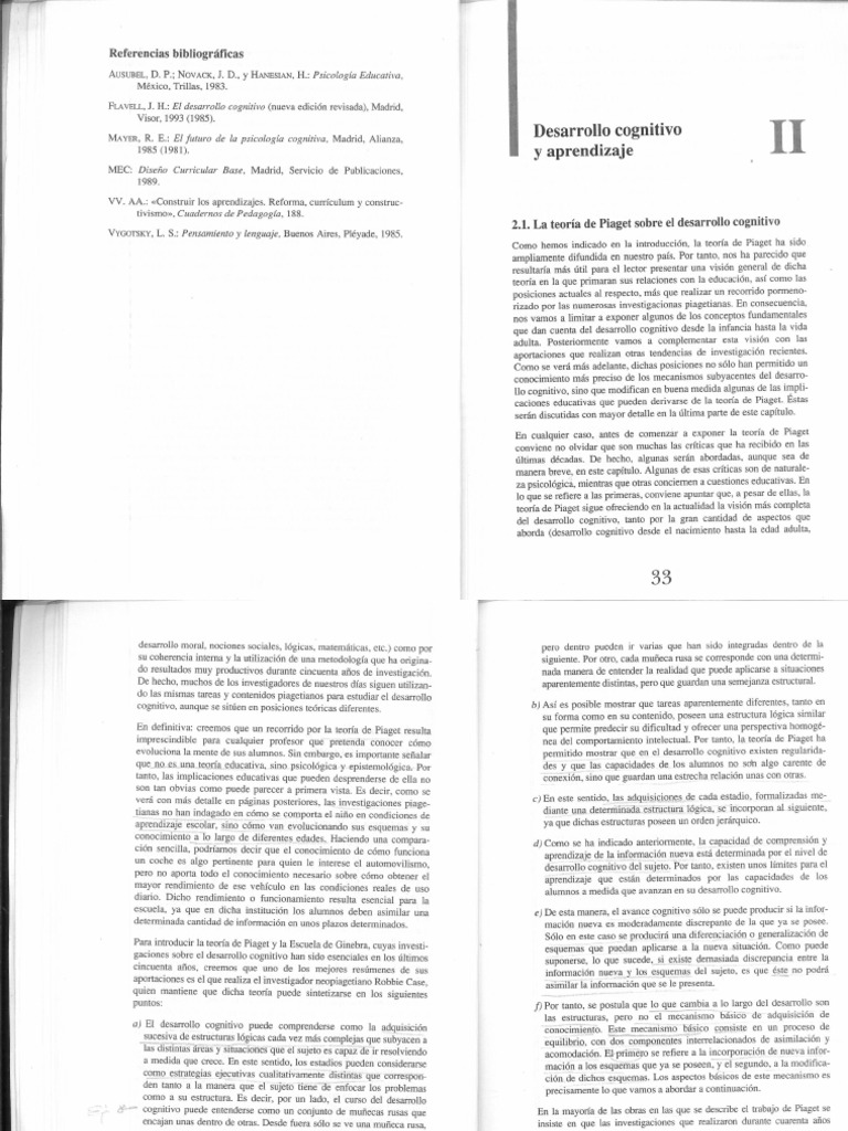 Mario Carretero - Desarrollo Cognitivo y Aprendizaje | PDF
