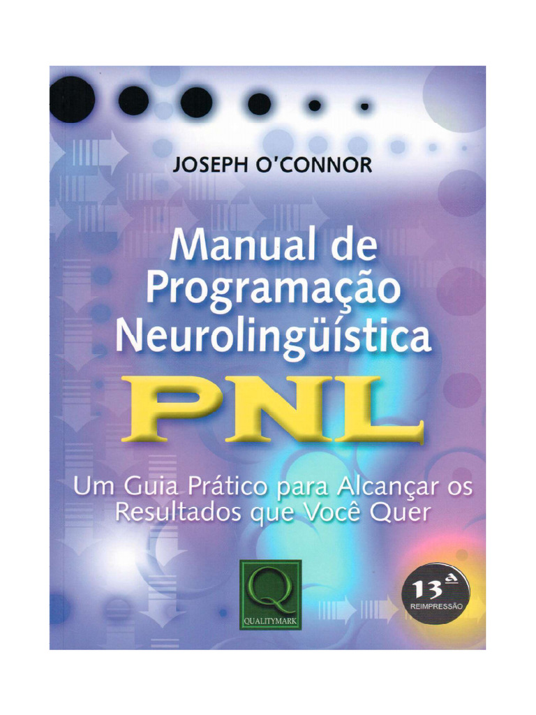 Livro PNL Joseph o Connor | PDF