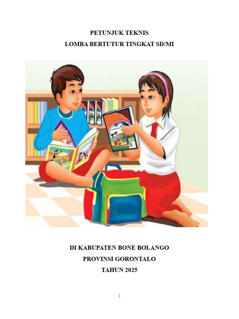 Petunjuk Teknis Lomba Bertutur PDF | PDF