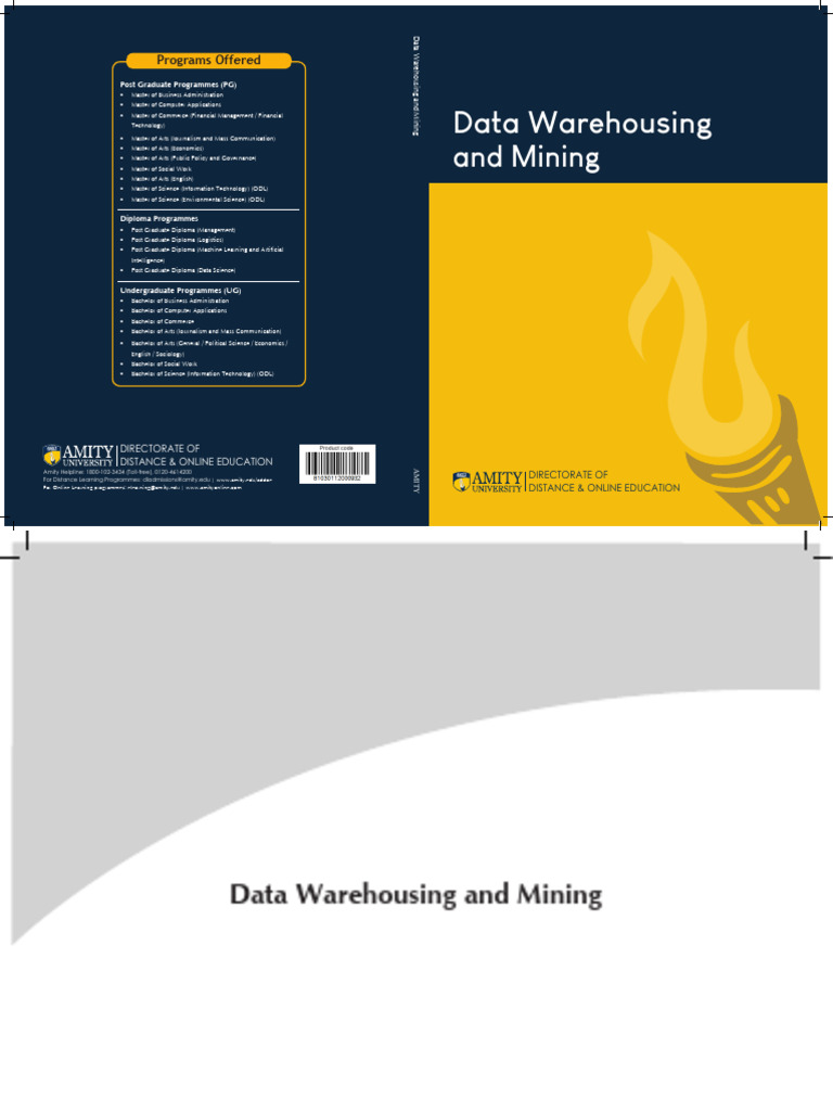 Data Warehousing Mining F-CSIT341 (1) | PDF | Cloud Computing | Databases