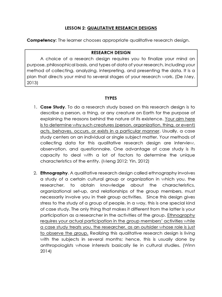 Worksheet Qualitative Research Design (2) | PDF | Qualitative Research | Ethnography