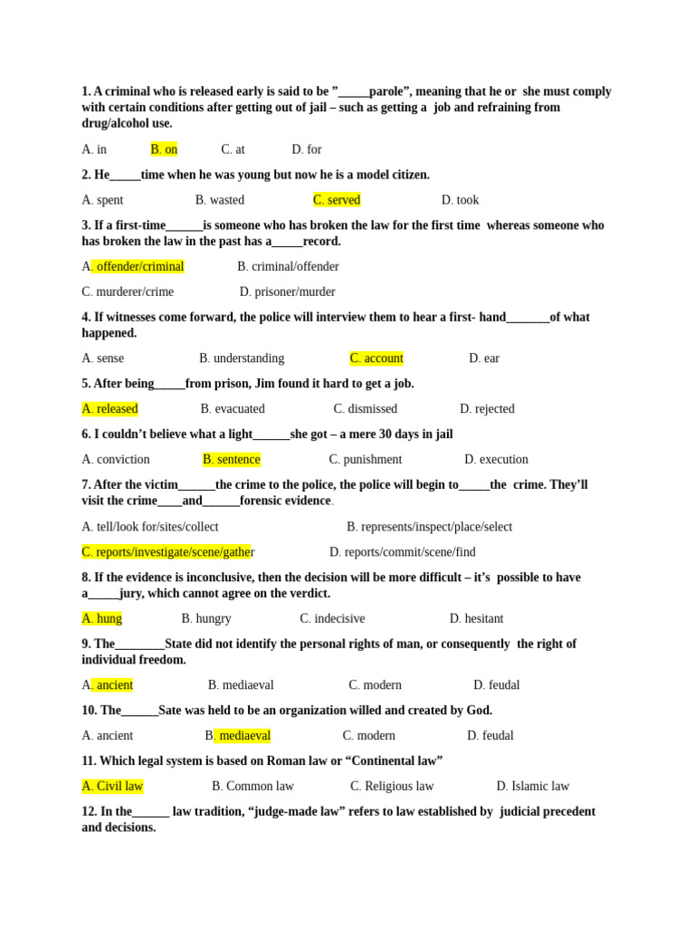 TAPL moct test | PDF | Common Law | Civil Law (Legal System)