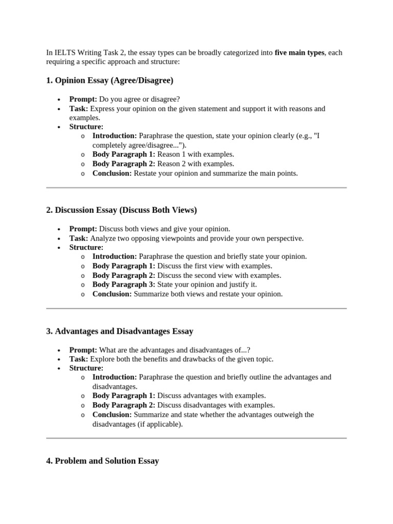 In IELTS Writing Task 2 | PDF | Essays | Opinion