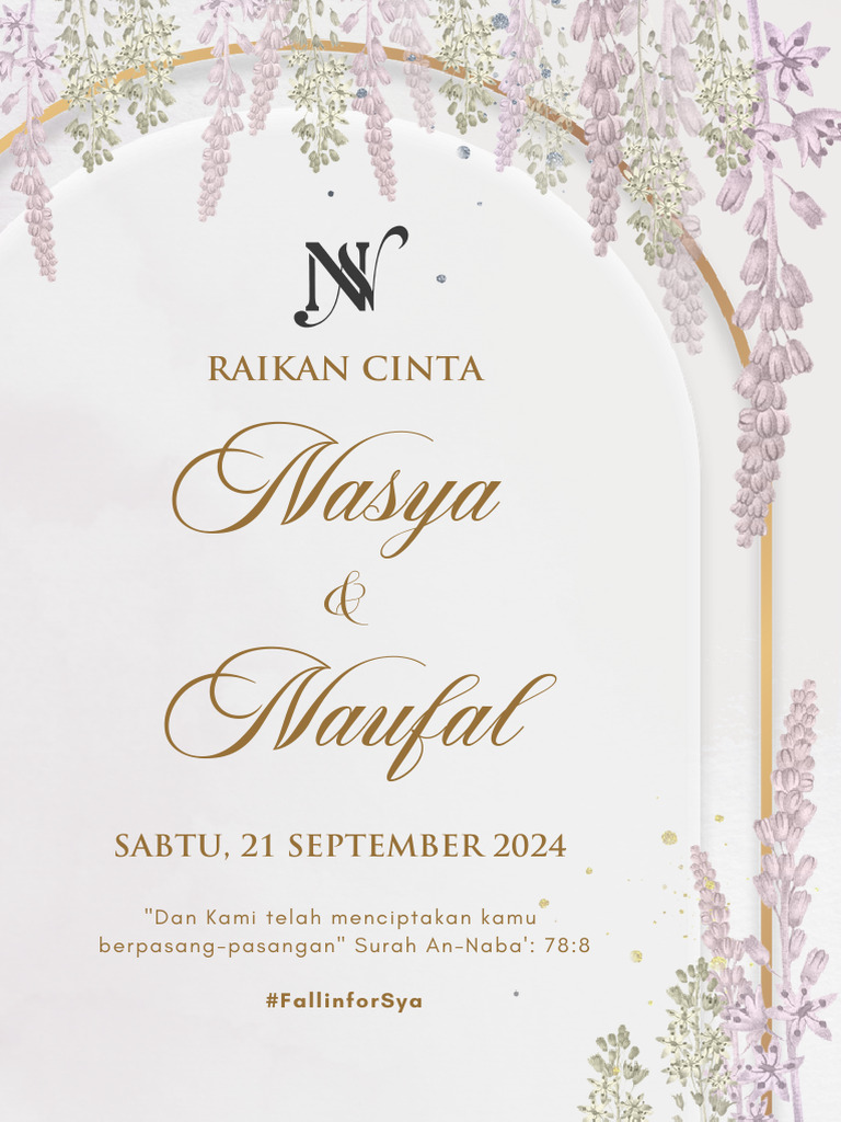Kad Kahwin - Raikan Cinta Nasya & Naufal_ (2) | PDF