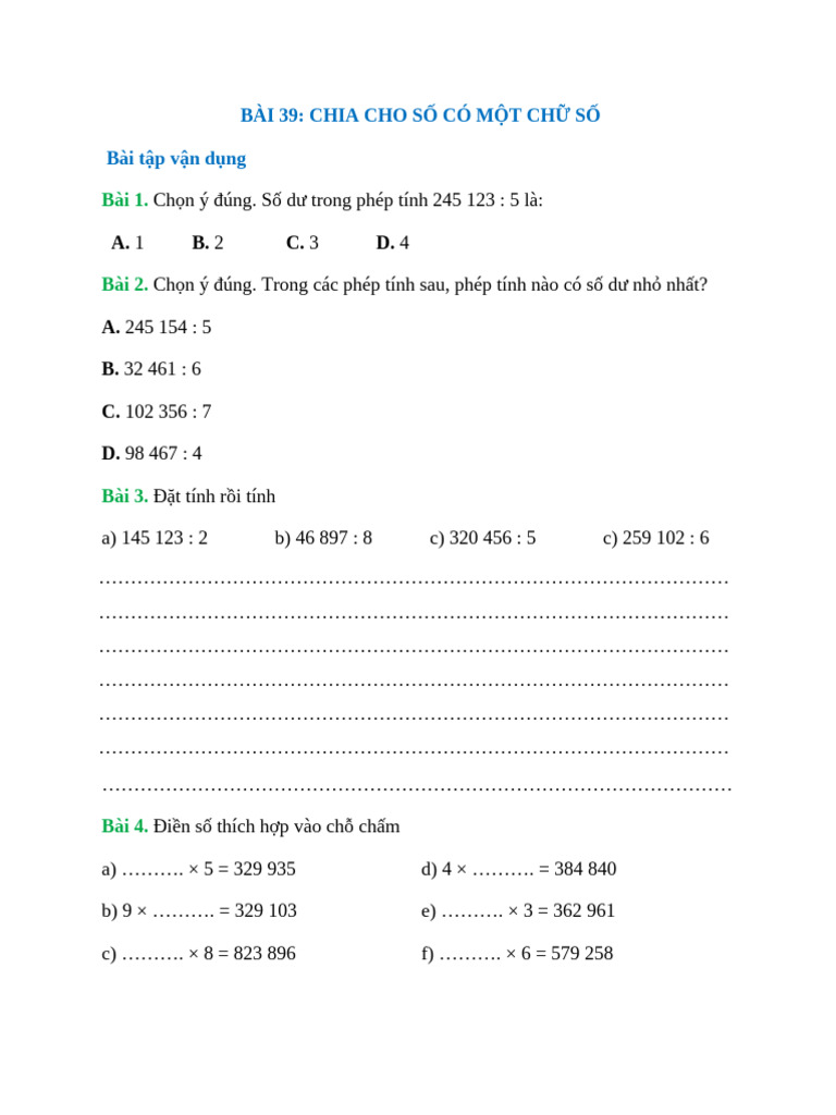 Buoi1. Toán (T) | PDF
