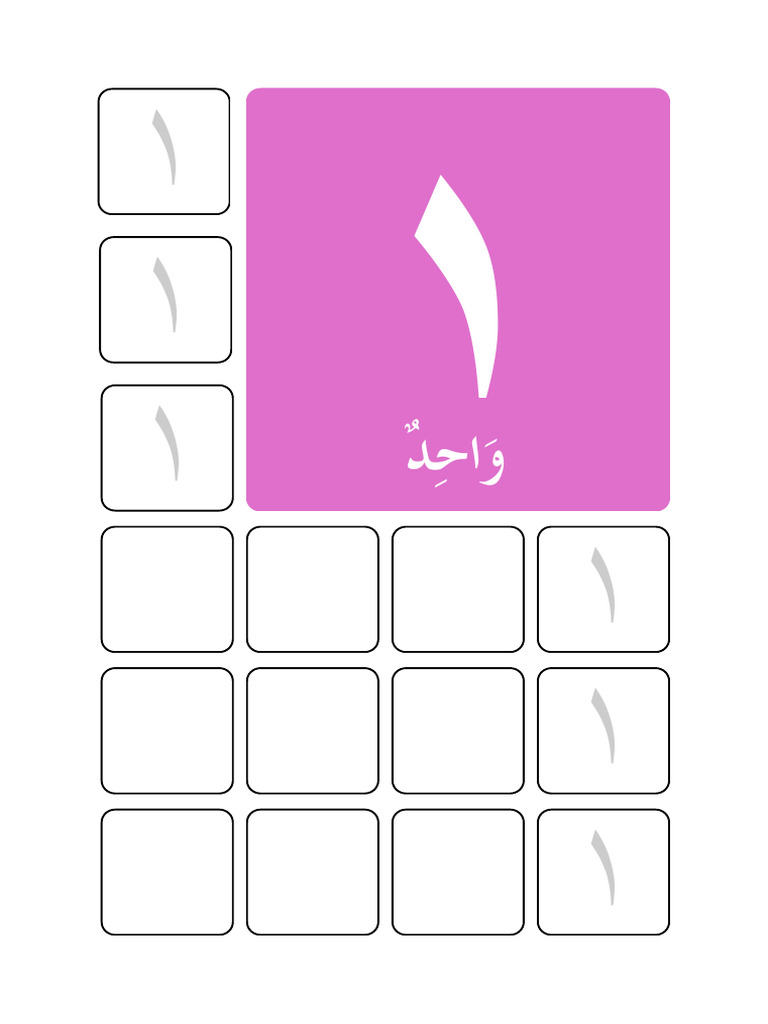 Menebalkan Angka Arab | PDF