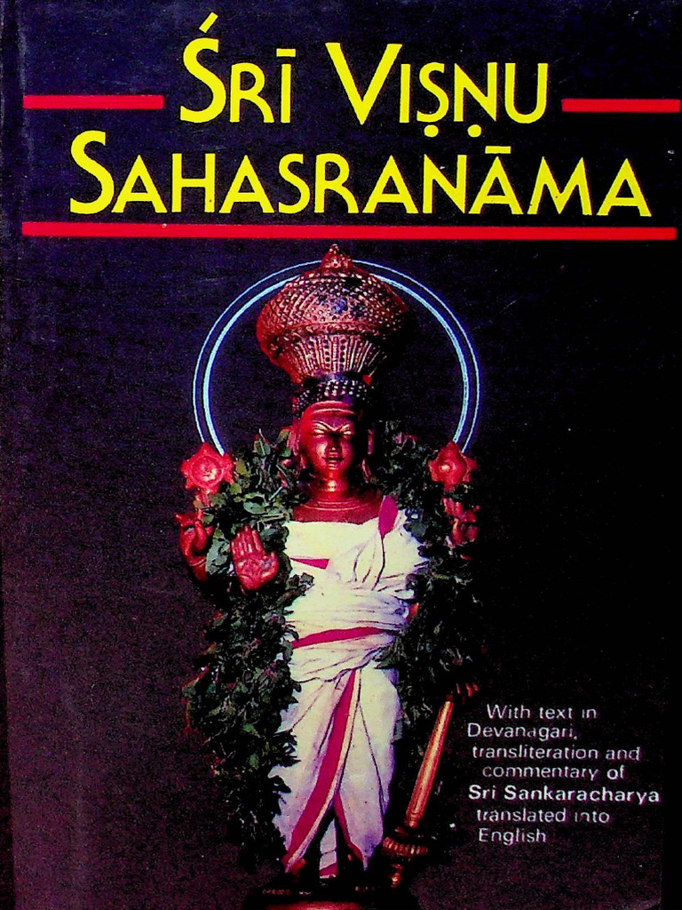 Sri Visnu Sahasranam Stotram ST | PDF