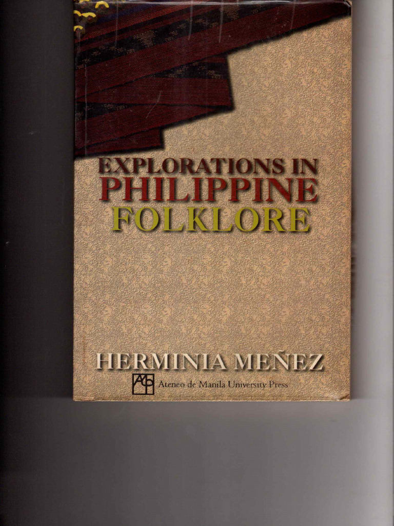 Explorations in Philippine Folklore | PDF