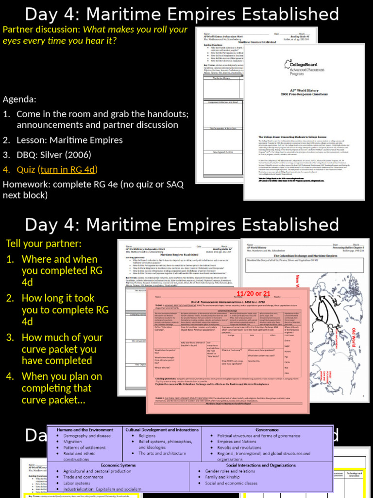 Day 4-Maritime Empires1 | PDF