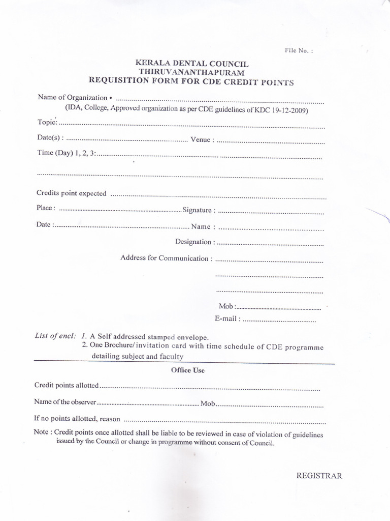 Application-Form-for-CDE | PDF