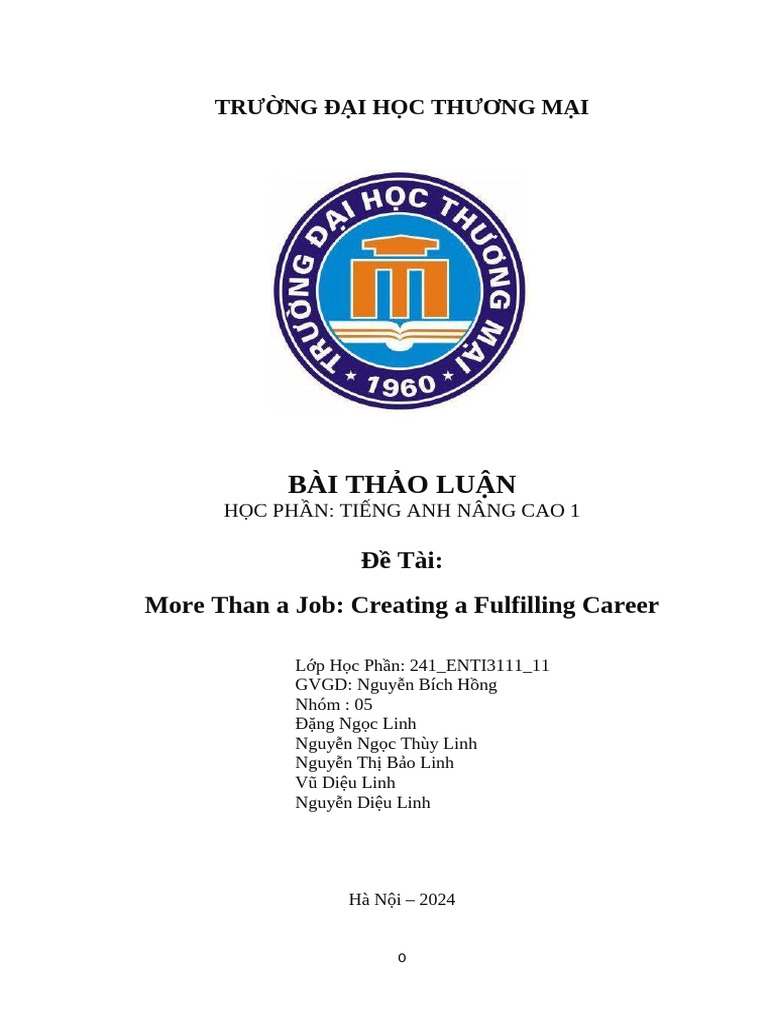 Bài thuyết trình TANC1.1 - NHÓM 5 | PDF | Motivational | Motivation