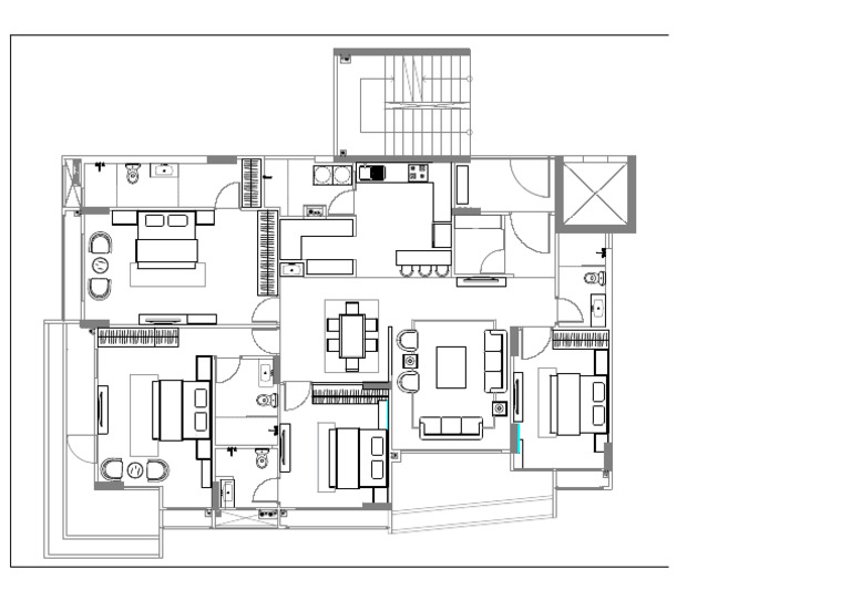 4BHK Plan | PDF