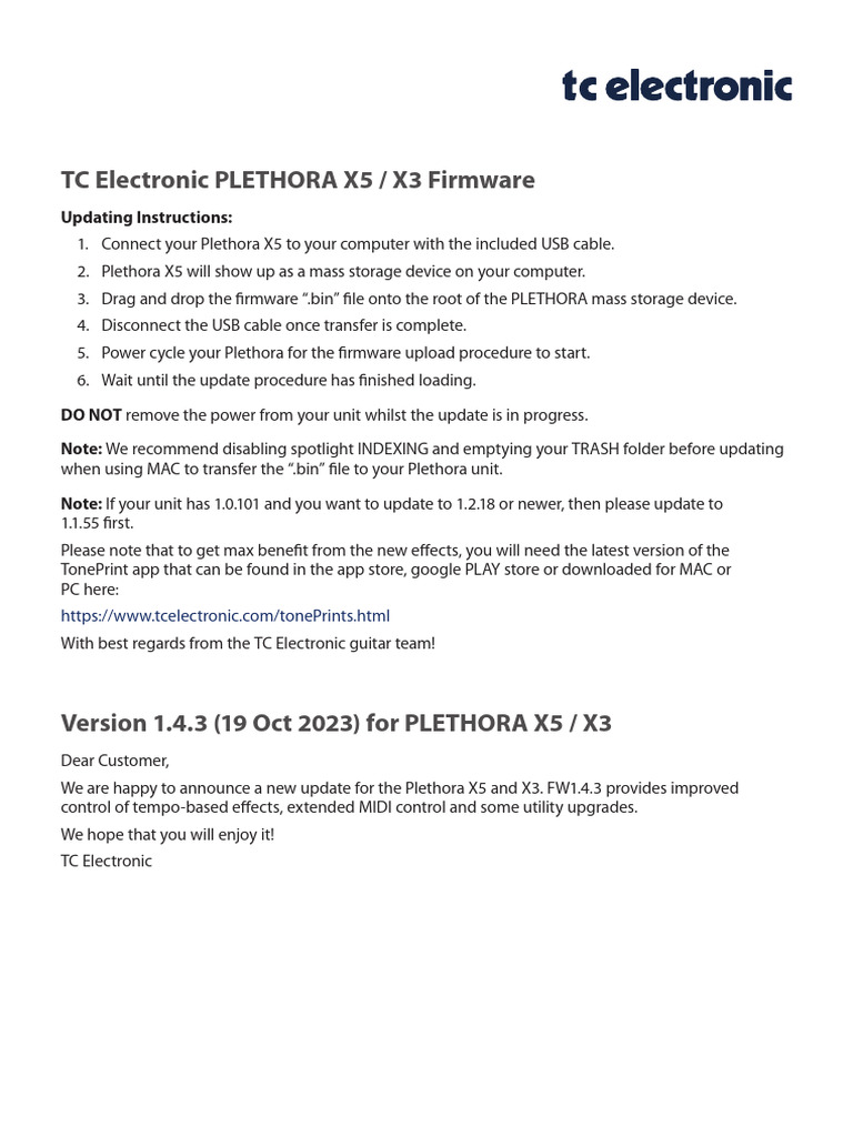 Plethora X5/X3 Firmware Update Guide | PDF | Computer Engineering ...