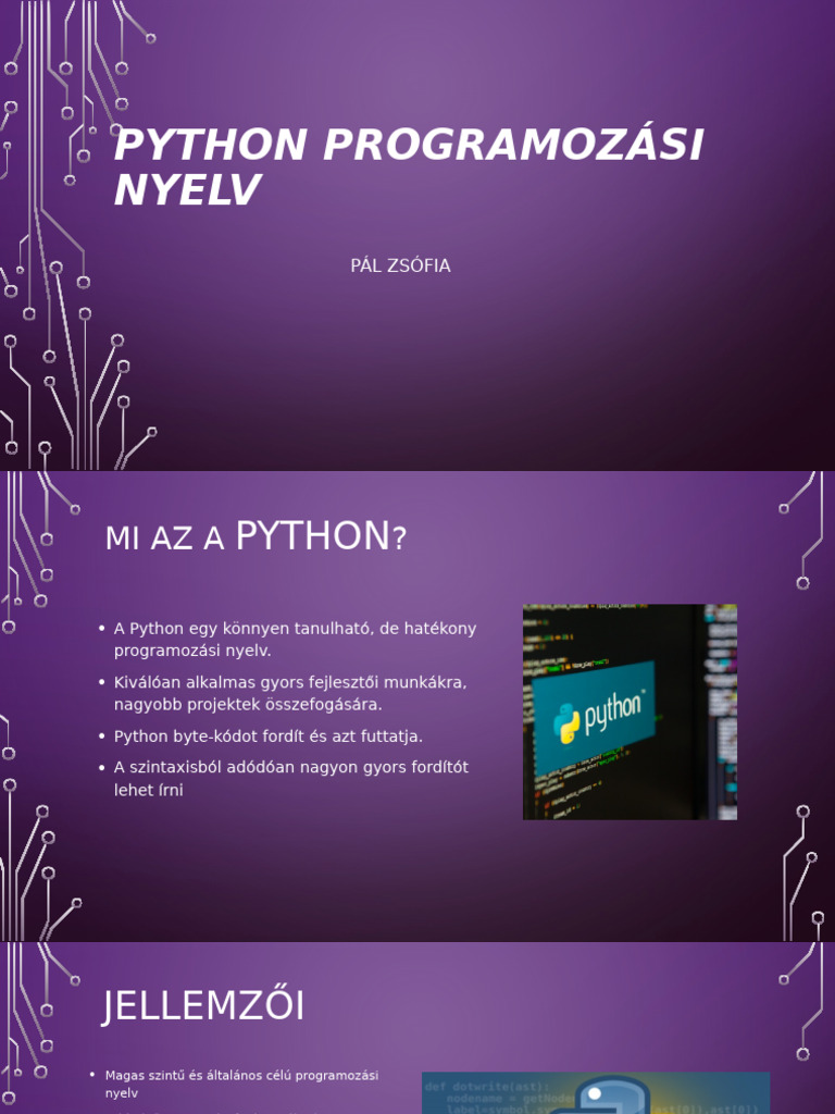 Python Programozási Nyelv 10b | PDF