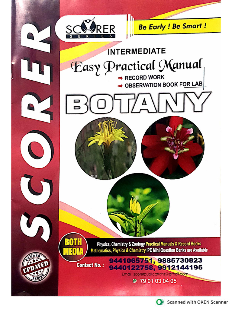 Botany Scorer | PDF