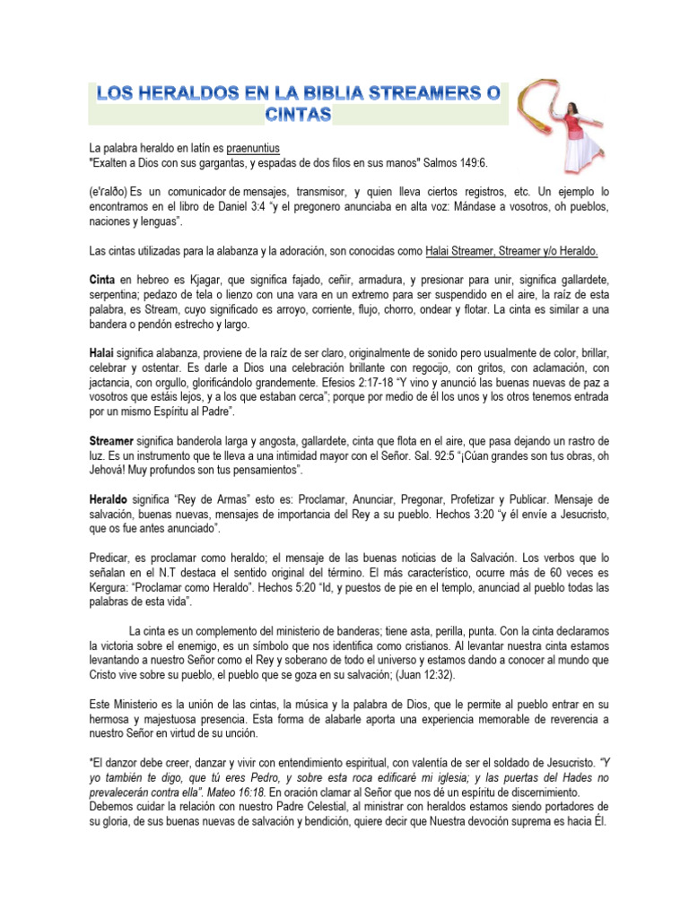 Heraldos o Streamers | PDF | Jesús | Elijah