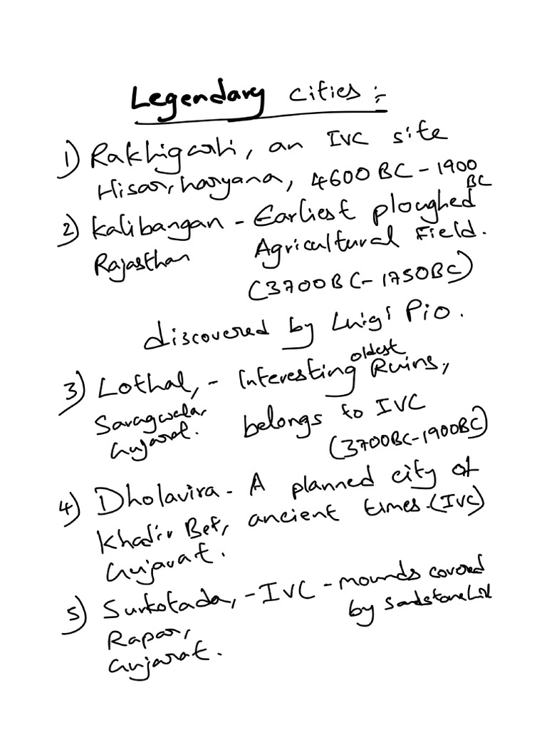 Legendary Cities | PDF