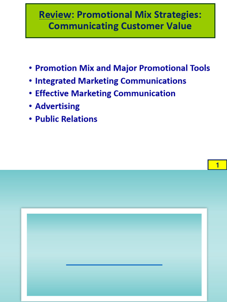 Chapter 15 - Promotion Part 2 | PDF | Sales | Direct Marketing