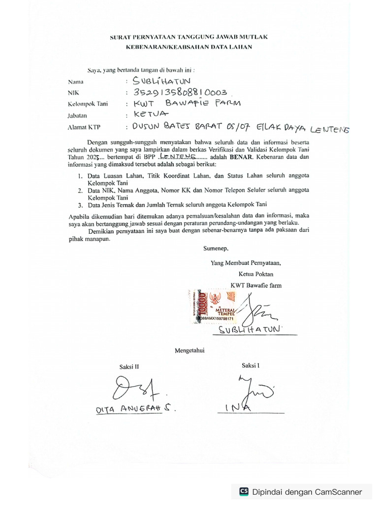 SPTJM - KWT Bawafie Farm | PDF