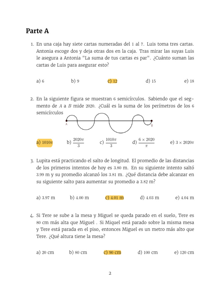Soluciones Segundo | PDF