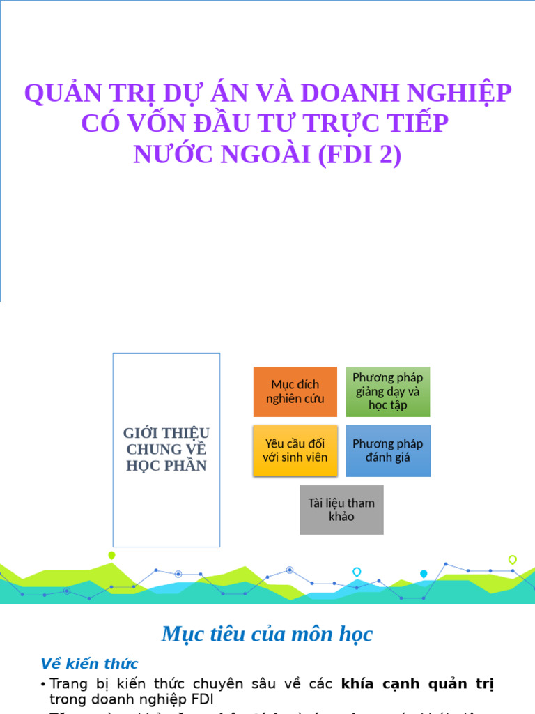 Giới Thiệu Môn Học Fdi2-Lms (1) | PDF