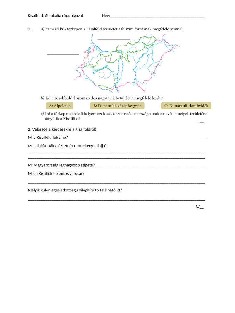 Kisalföld, Alpokalja | PDF
