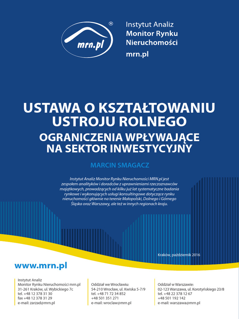 157 M Smagacz Ust o KSZT Ustroju Rolnego | PDF