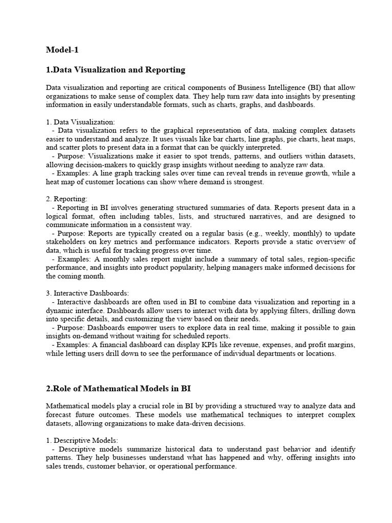 Data Visualization for Insightful Analytics | PDF | Data Analysis | Predictive Analytics