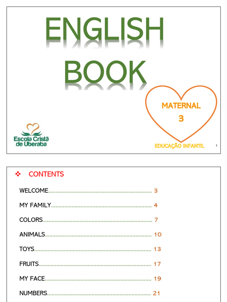 English Book Maternal 3 | PDF