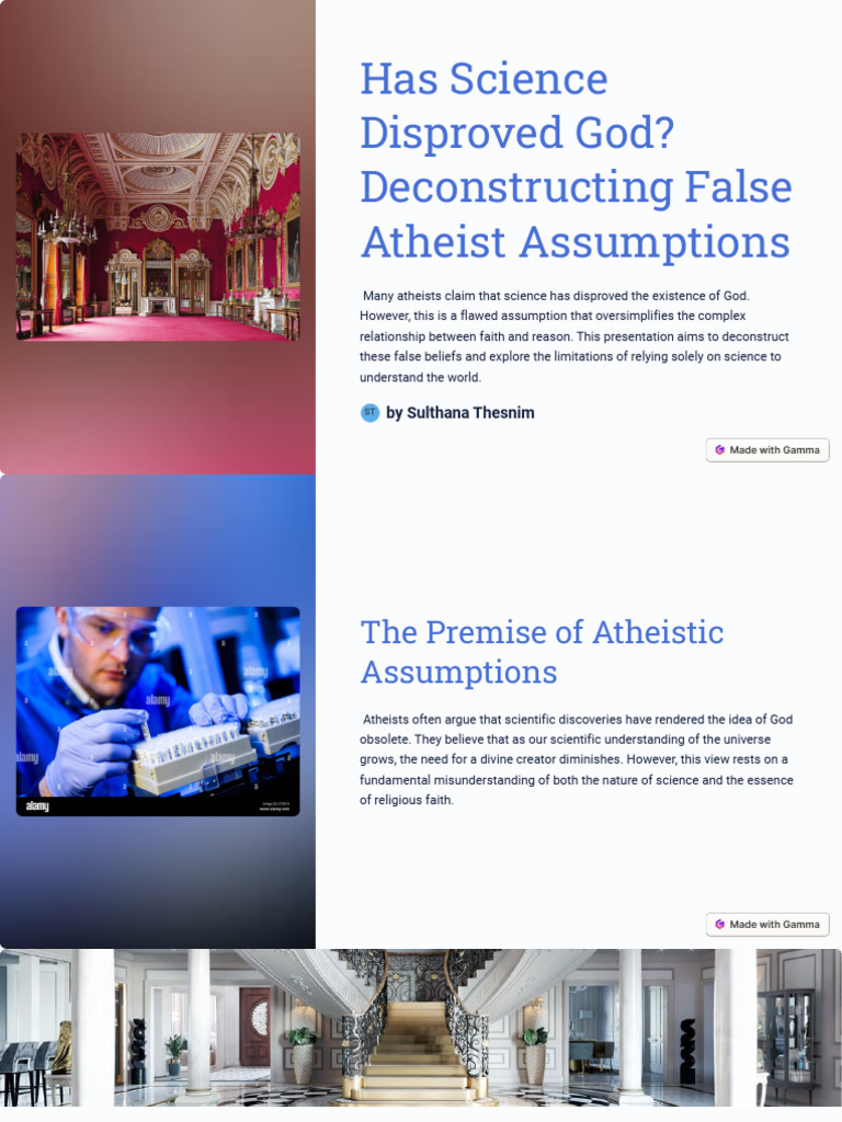 Has Science Disproved God Deconstructing False Atheist Assumptions ...