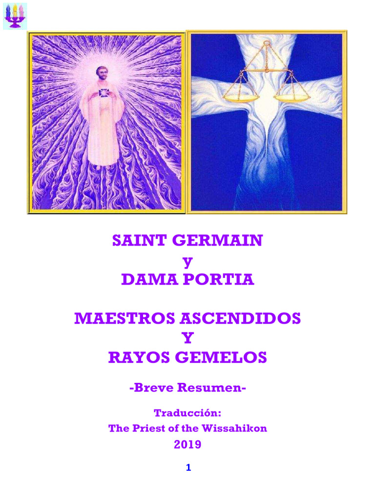 saint germain y dama portia | PDF